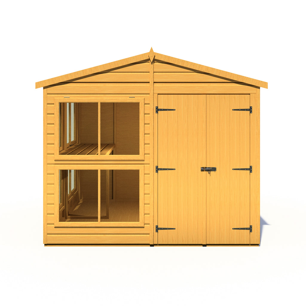 Sun Hut Potting Shed 8'x8' – Norfolk Sheds