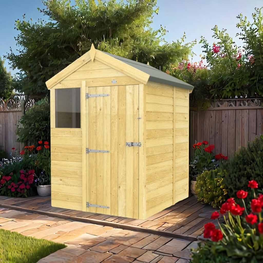 Sheds DIY Apex Sheds - 5ft Wide - Numerous Size Variations Available ...