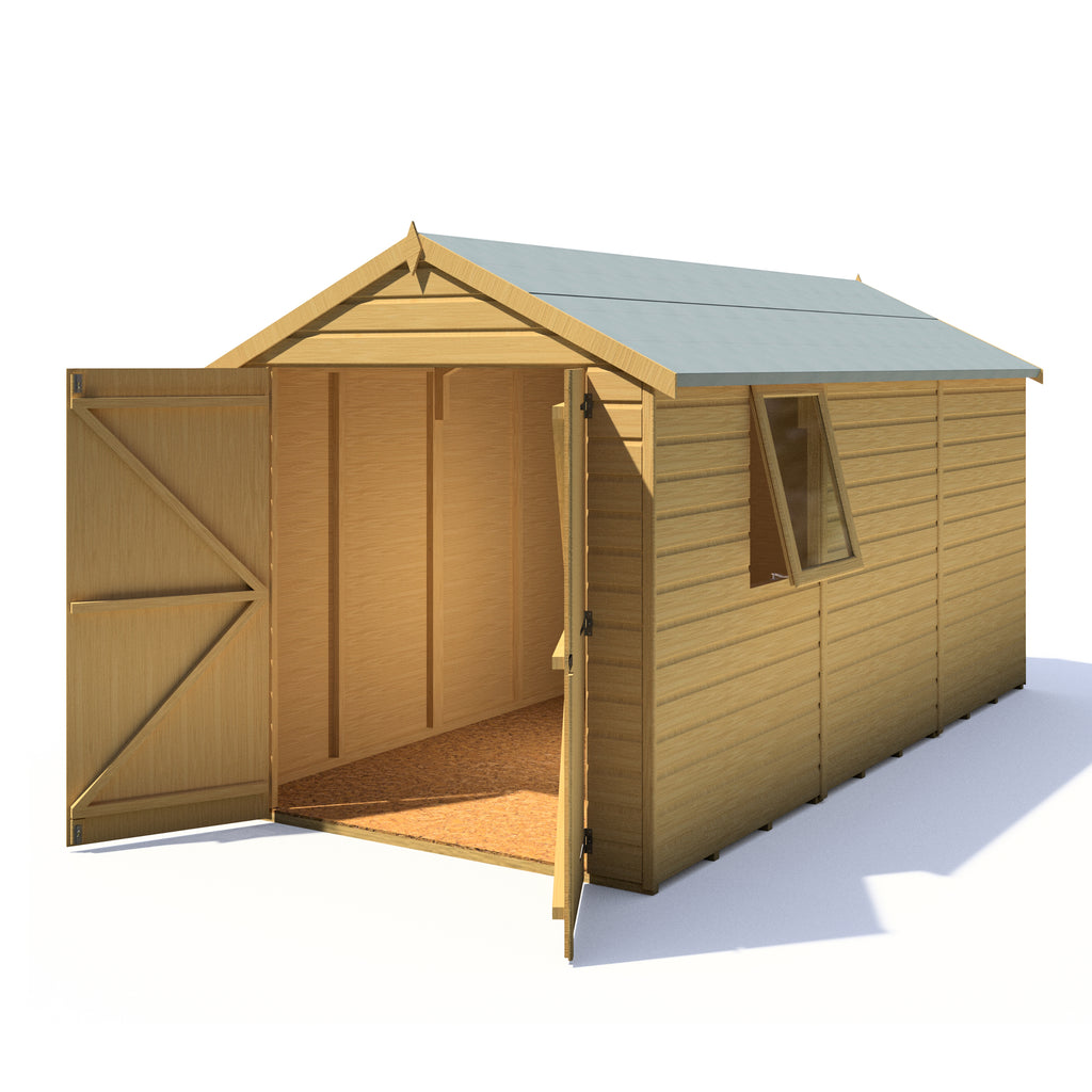 Warwick Apex Shed (8' x 6') (aprox) – Norfolk Sheds