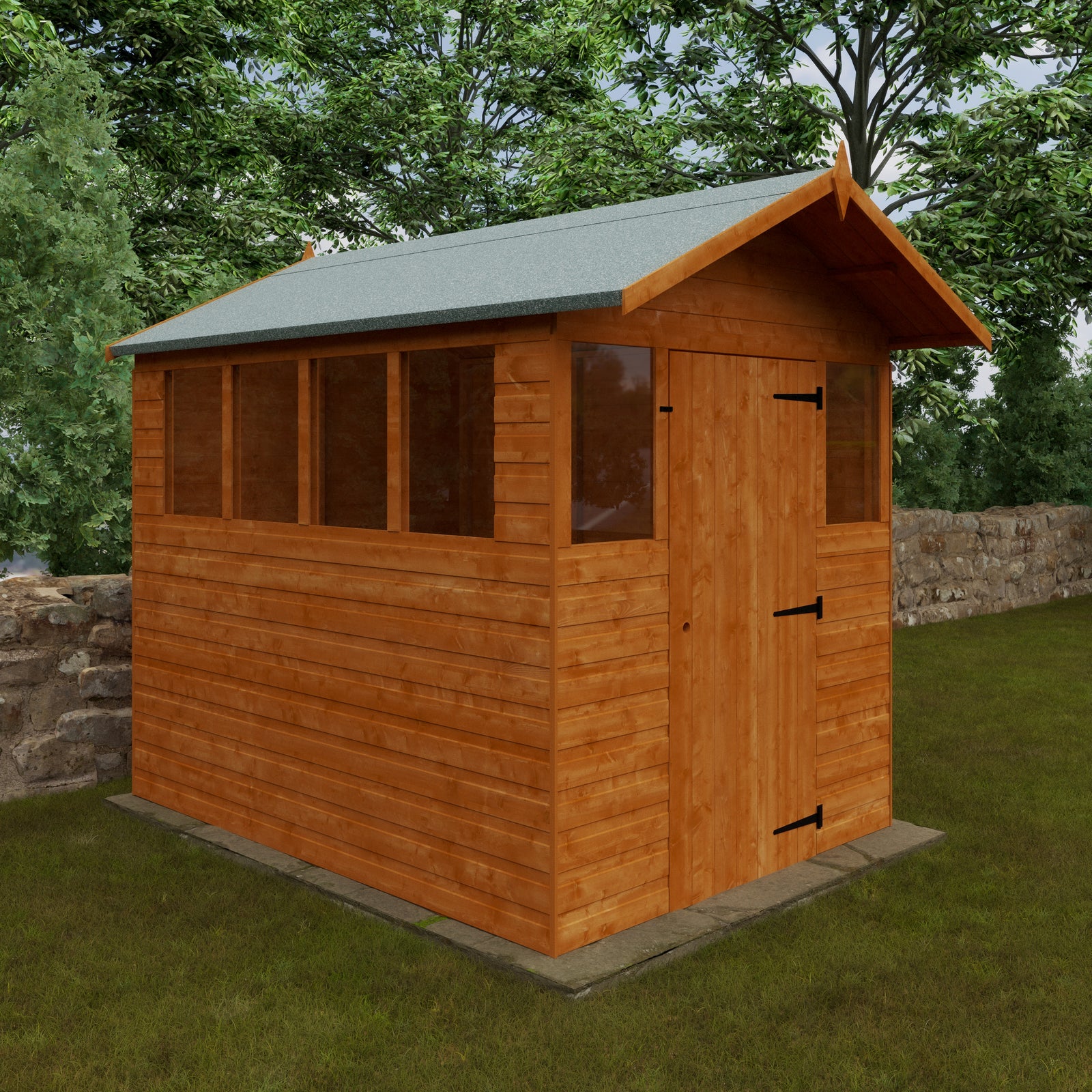 Woodlands Cabin Shiplap Shed – Norfolk Sheds