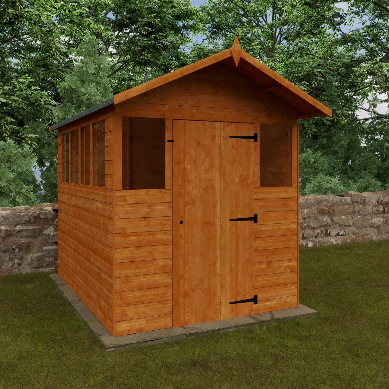 Woodlands Cabin Shiplap Shed – Norfolk Sheds