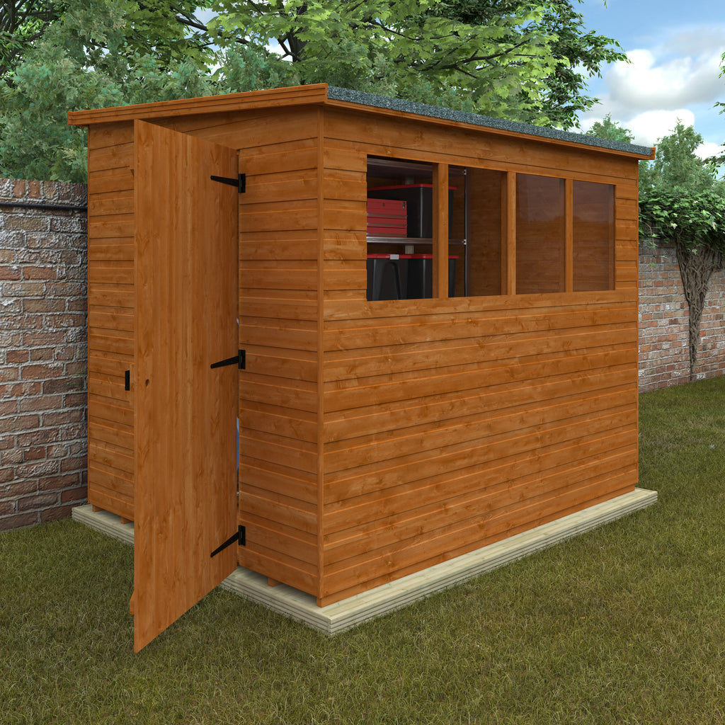 Woodlands Lean-To Pent – Norfolk Sheds