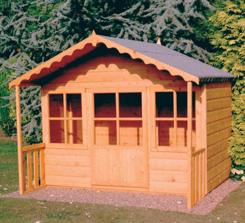 Pixie Playhouse 6' x 4' with Canopy | Kids Garden Play House – Norfolk Sheds